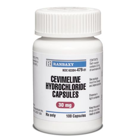 Thuốc Cevimeline - Điều trị các triệu chứng khô miệng